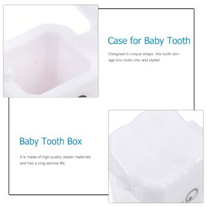 Scicalife Baby Tooth Box, Plastic Kids Tooth Organizer, Baby Child Tooth Keepsake Holder, Teeth Storage Memory Container For Boys & Girls, Dentist Office Giveaways For Kids(50pcs)