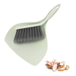 aoof 2pcs mini dustpan and brush set small broom and dustpan set for sweeping desk top, floor, sofa, keyboard, car