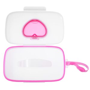 baby wipes paper tissue box: newborn travel wipe pack face holder on-the-go wipes dispenser wipe facial stroller hanging wet napkins case tissues container