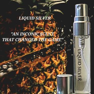 Cover Scent For Men Patented Unmatched Male Inspired Cologne Fragrance "Liquid Silver" Pure Raw Attraction Perfume Spray by"S1CK"