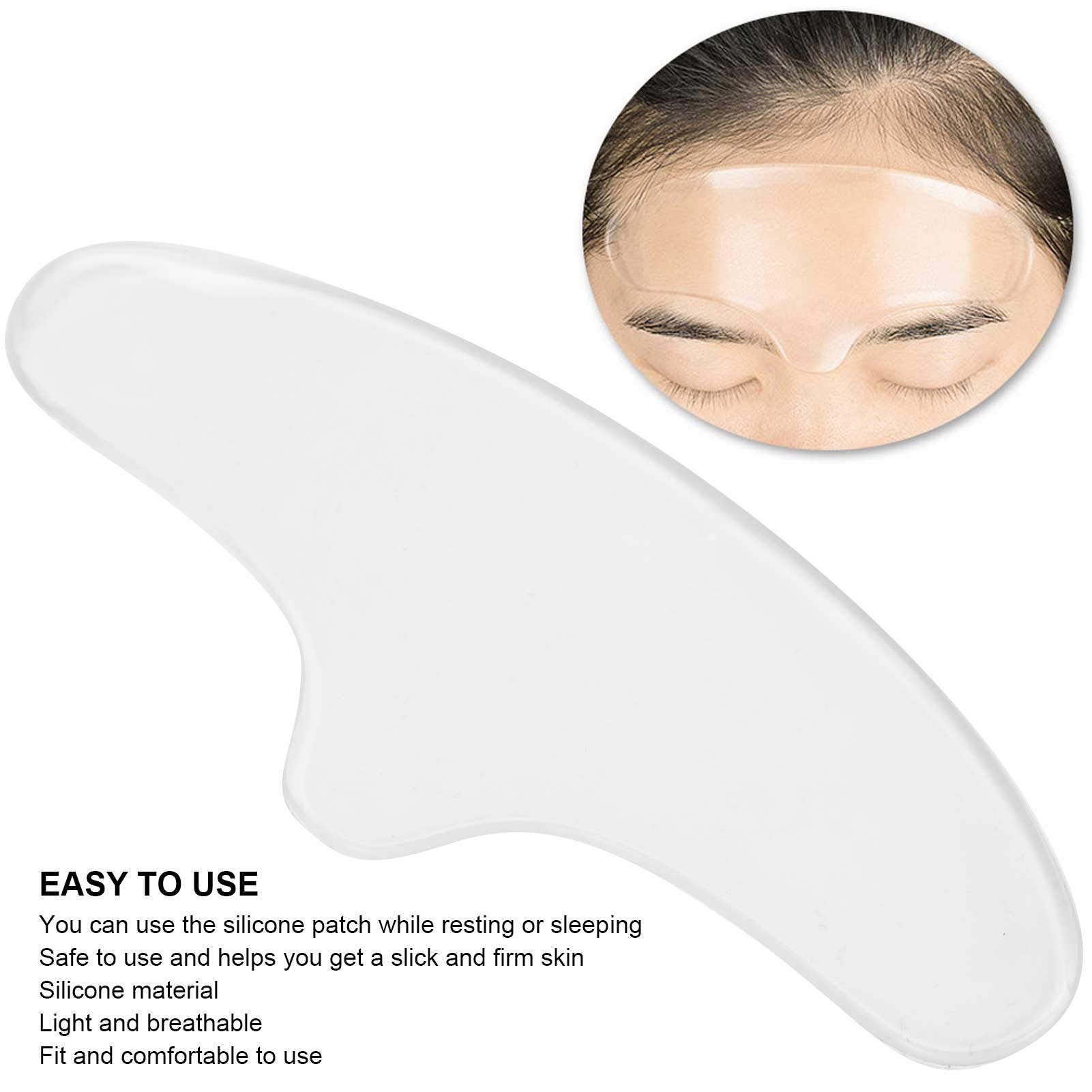 Anti-Wrinkle Forehead Patch, Silicone Anti-Wrinkle Forehead Patch, Self-Adhesive Reusable Forehead Wrinkle Removal Sticker