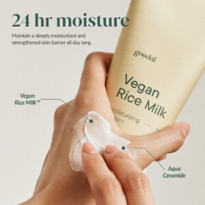 GOODAL Mild Vegan Rice Milk Moisturizing Cream 2.36 fl oz.