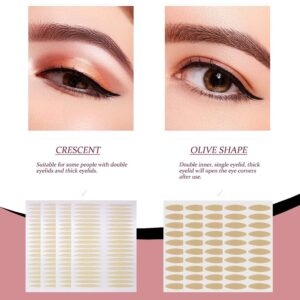 Eyelid Tape, Eyelid Lifter Strips, Double-Eyelid-Tape-for-Hooded-Eyes, Ultra Invisible Double Eyelid Sided Sticky, Instant Eyelid Lift for Heavy Saggy, Hooded, Uneven, Mono-eyelids, 480PCS