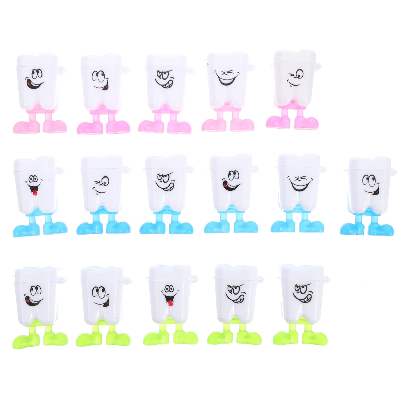 Scicalife Baby Tooth Box, Plastic Kids Tooth Organizer, Baby Child Tooth Keepsake Holder, Teeth Storage Memory Container For Boys & Girls, Dentist Office Giveaways For Kids(50pcs)