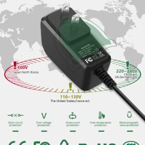 Charger for Wahl Trimmer 9818L 9818 9888L 9854L 9876L 9864 Shaver Groomer Clipper, 4.2V AC Adapter for S003HU0420060 S004mu0400090 9854-600 97581-405 9867-300 79600-2101 97581-1105, JOVNO Power Cord