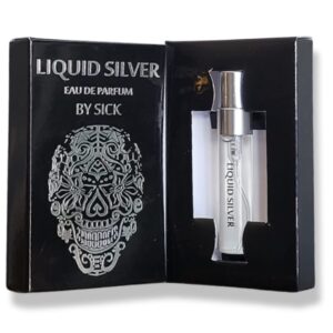 Cover Scent For Men Patented Unmatched Male Inspired Cologne Fragrance "Liquid Silver" Pure Raw Attraction Perfume Spray by"S1CK"