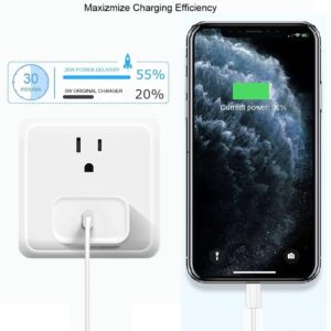 2 Pack [Apple MFi Certified ] 20W USB C Wall Chargers 6FT Cables Compatible with iPhone 14/14 Pro/14 Pro Max/14 Plus/13/13Pro/12/12 Pro/11/11Pro,iPad, Fast Charging