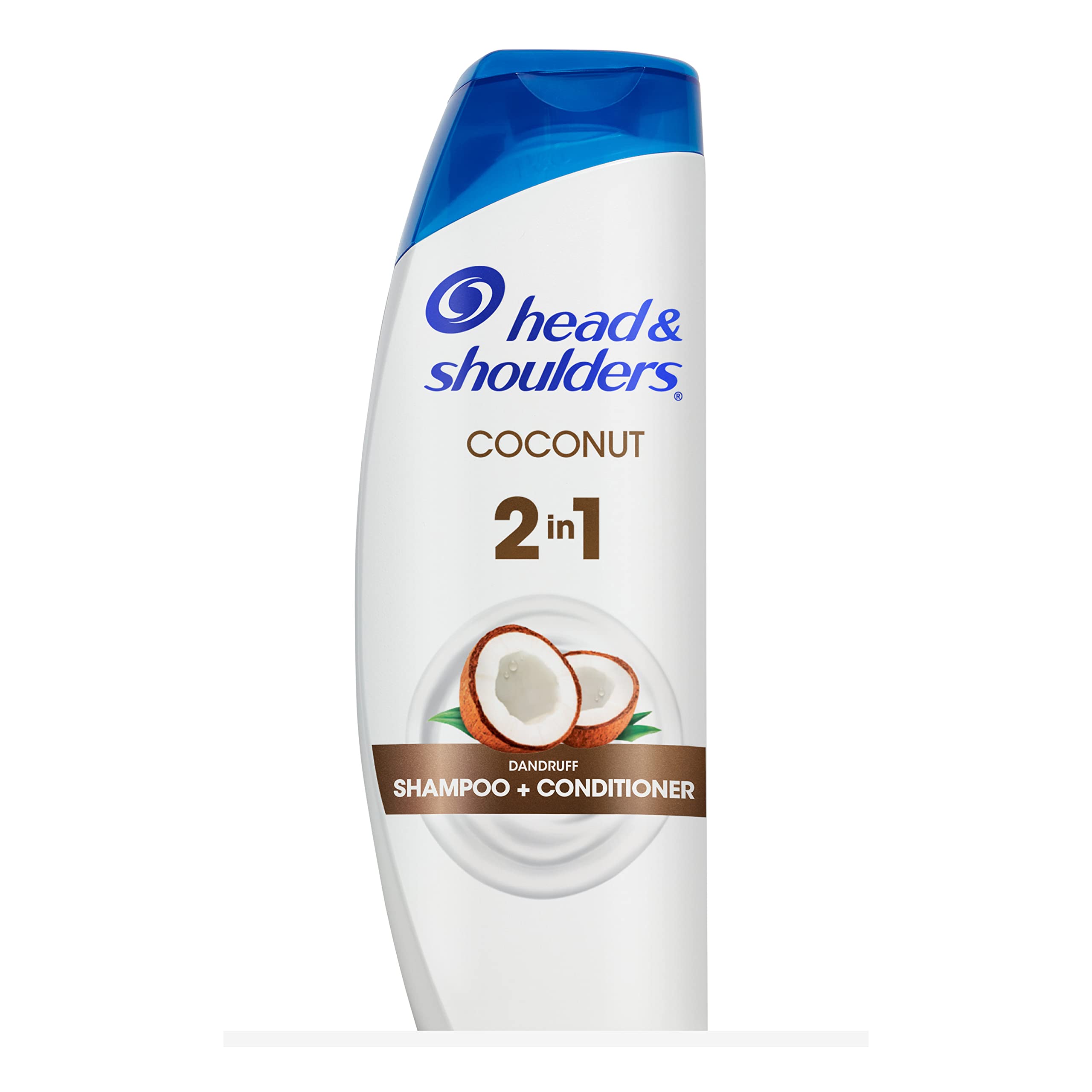 Head and Shoulders 2-in-1 Shampoo and Conditioner with Coconut, Daily-Use Anti-Dandruff Paraben Free, 13.5 fl oz