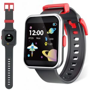 byserten kids fitness activity tracker watch, birthday gifts for 6 7 8 9 year old boys girls teens, ip68 waterproof kids smart watch boys with fitness tracking puzzle game