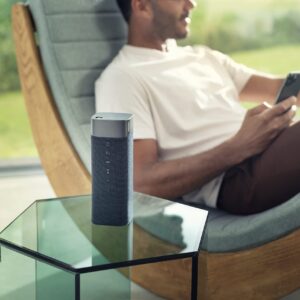 PHILIPS S5505 Wireless Bluetooth Speaker with Large Bold Sound, Up to 12 Hours Playtime, IPX7 Waterproof, Medium, TAS5505