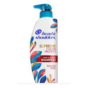 head & shoulders supreme sulfate free color protect shampoo 11.8 oz