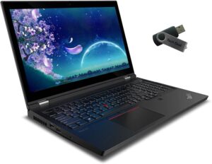 lenovo 2022 thinkpad p15v gen 2 work station business laptop intel core i7-11800h, fhd,32gb ram, 1tb nvme ssd, backlit kyb fingerprint reader, win10 pro