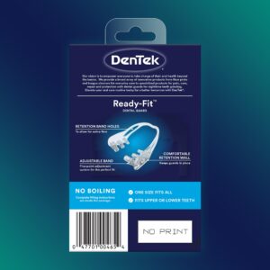 DenTek, Comfort-Fit Dental Guard for Nighttime Teeth Grinding, 2 Count (Packaging May Vary) with DenTek ReadyFit Disposable Dental Guards BPA Latex Free, 12 Count