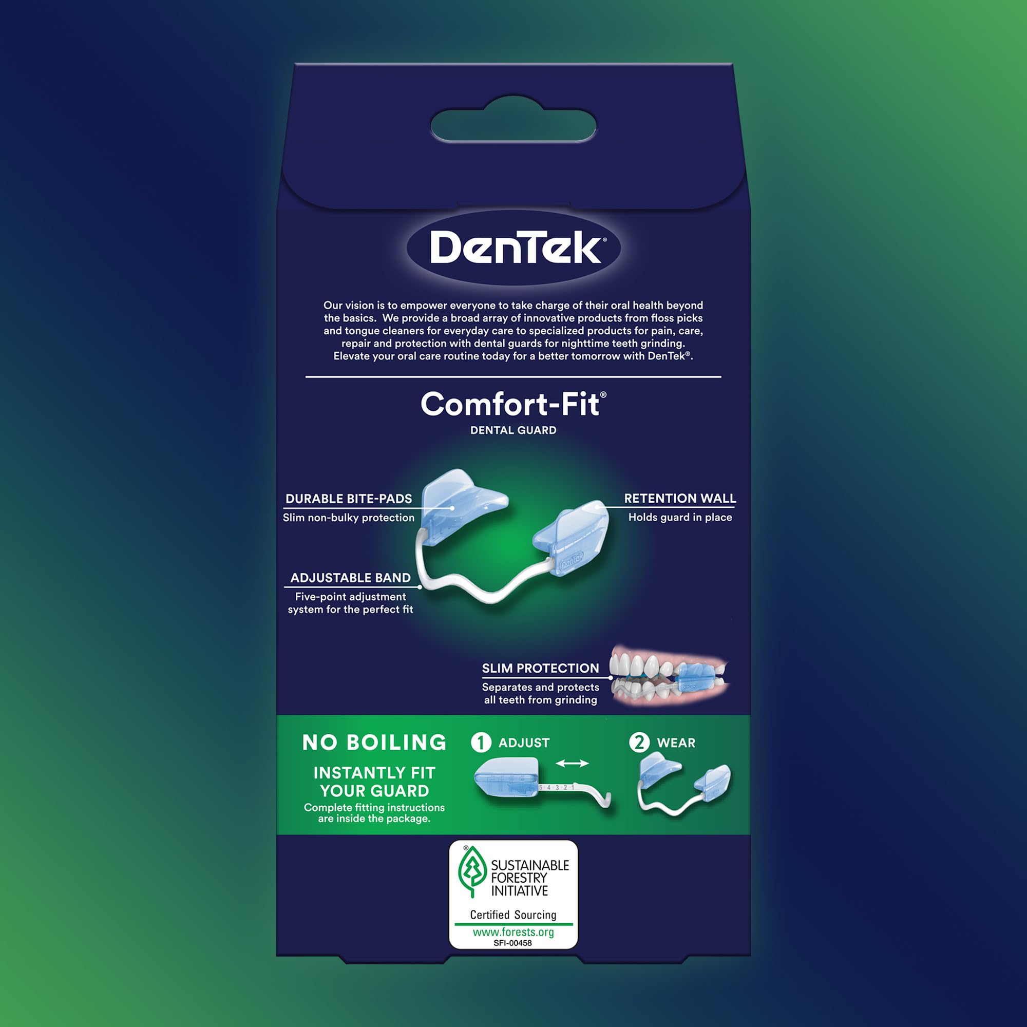 DenTek, Comfort-Fit Dental Guard for Nighttime Teeth Grinding, 2 Count (Packaging May Vary) with DenTek ReadyFit Disposable Dental Guards BPA Latex Free, 12 Count