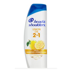 head & shoulders 2-in-1 shampoo and conditioner with lemon oil, anti-dandruff, 13.5 fl oz