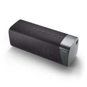 philips s5505 wireless bluetooth speaker with large bold sound, up to 12 hours playtime, ipx7 waterproof, medium, tas5505