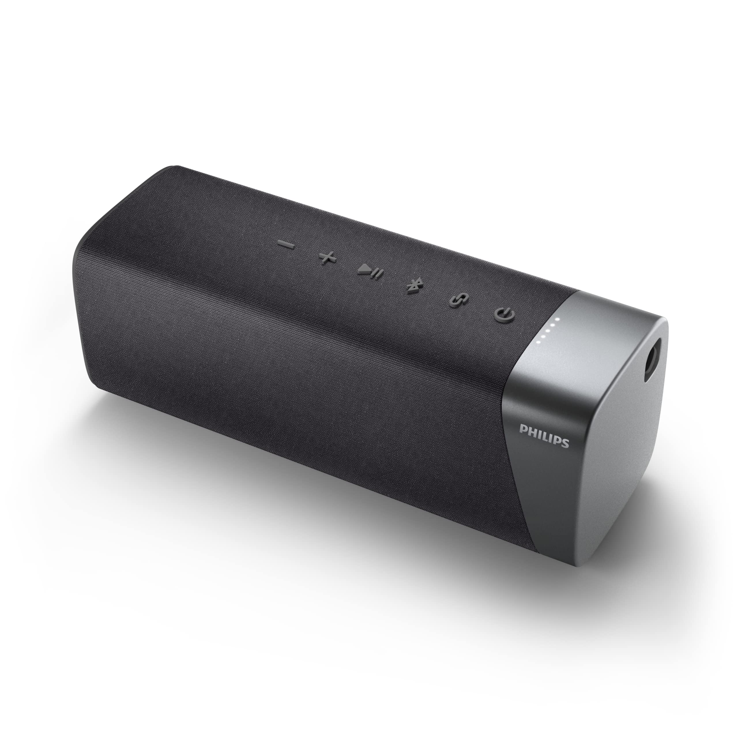 PHILIPS S5505 Wireless Bluetooth Speaker with Large Bold Sound, Up to 12 Hours Playtime, IPX7 Waterproof, Medium, TAS5505