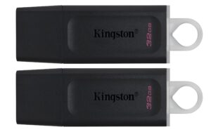 kingston datatraveler exodia 32gb usb 3.2 flash drive - 2 pack dtx/32gb-2p