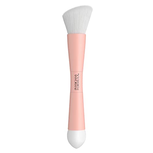 Physicians Formula 4-in-1 Makeup Brush and Sponge Set, 3 Premium Brushes In One and Precision Makeup Sponge, For Powder and Liquid Make up