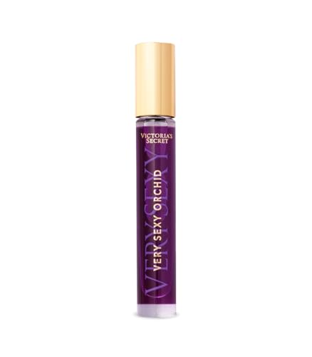 Victoria's Secret Very Sexy Orchid Eau de Parfum Rollerball, Notes of Blackcurrant, Orris Woods & Sheer Patchouli, Travel Size Mini Perfumes for Women (0.23 oz)