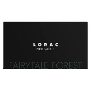 LORAC PRO Eyeshadow Palette, Fairytale Forest | Matte & Shimmer Makeup | Glitter | Mirror Compact | Cruelty Free, Gluten Free, Vegan