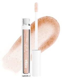 wet n wild megaslicks lip gloss, ultra-glossy, vitamin-e enriched, ultra-gloss high shine moisturizing, cruelty-free & vegan - crushed diamonds