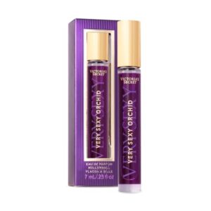 Victoria's Secret Very Sexy Orchid Eau de Parfum Rollerball, Notes of Blackcurrant, Orris Woods & Sheer Patchouli, Travel Size Mini Perfumes for Women (0.23 oz)