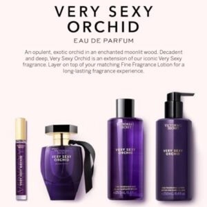 Victoria's Secret Very Sexy Orchid Eau de Parfum Rollerball, Notes of Blackcurrant, Orris Woods & Sheer Patchouli, Travel Size Mini Perfumes for Women (0.23 oz)