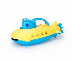 green toys submarine blue