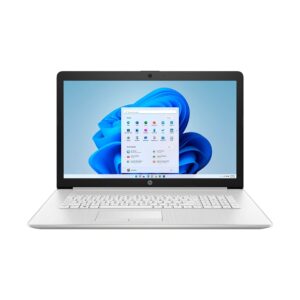 HP 2022 17.3" HD Laptop, Intel Core i3-1115G4 Processor (> i5-1035G1), 16GB RAM, 512GB PCIe SSD, Intel UHD Graphics, HD Webcam, HD Audio, WiFi, HDMI, Bluetooth, Windows 11 S, Silver, 32GB USB Card