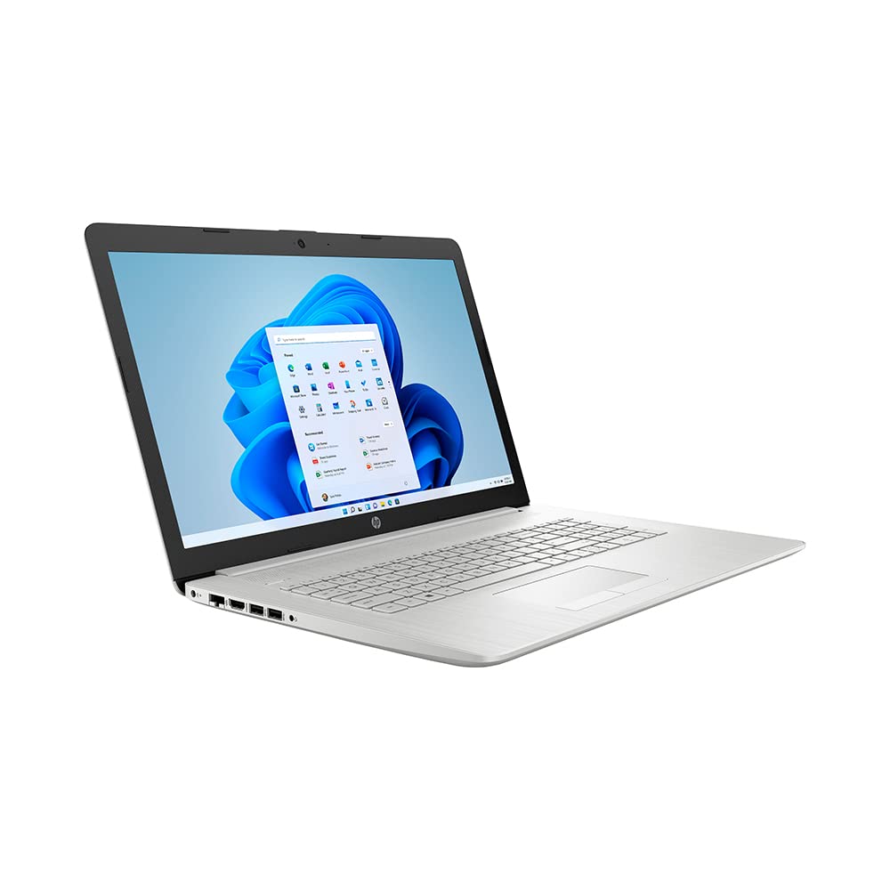 HP 2022 17.3" HD Laptop, Intel Core i3-1115G4 Processor (> i5-1035G1), 16GB RAM, 512GB PCIe SSD, Intel UHD Graphics, HD Webcam, HD Audio, WiFi, HDMI, Bluetooth, Windows 11 S, Silver, 32GB USB Card