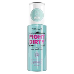 wet n wild fight dirty detox setting spray tea tree extract, chamomile, collagen, combats acne, blemishes, antioxidants