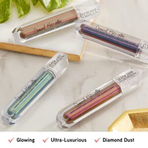 Cream Eyeshadow By Physicians Formula Mineral Wear Diamond Metallic Liquid Eyeshadow Beam of Blue