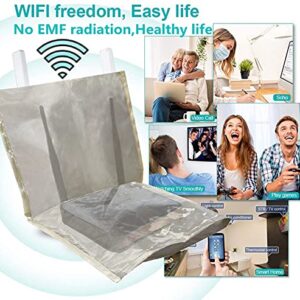 WiFi Router Cover Case, Electromagnetic Exposure Protective Cover US Guard 14IN x 16IN