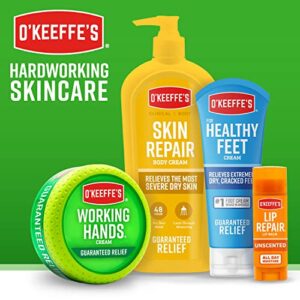 O'Keeffe's Working Hands Moisturizing Hand Soap with Fresh Orange Oil, 12 oz Pump (Pack of 4)