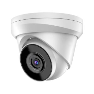 anpviz 5mp security ip dome poe camera with mic/audio, 5.3mp (3072 * 1728) turret outdoor camera, 98ft nightvision, 2.8mm lens, ip67 weatherproof, sd recording (256gb), white (ipc-d353w-s)