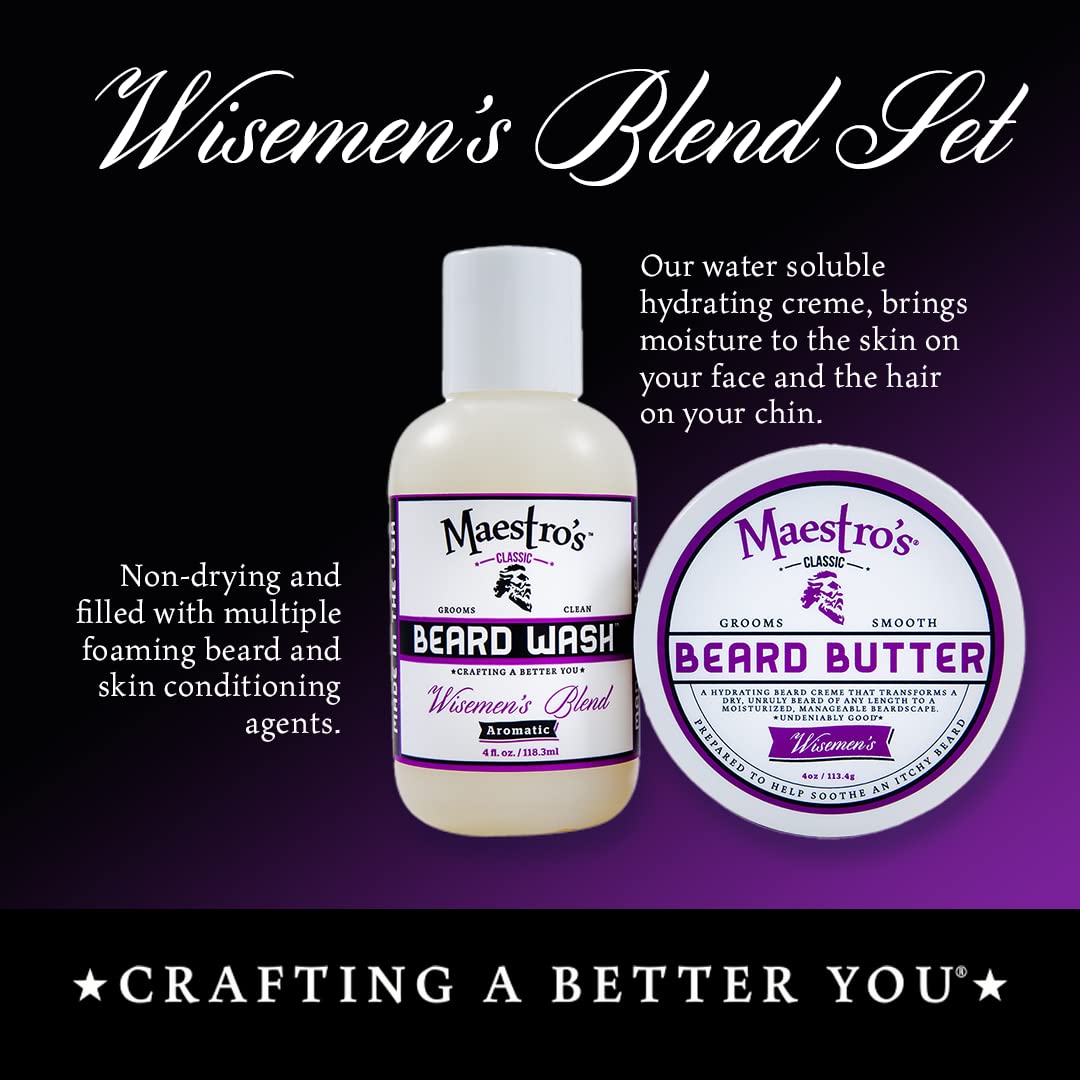 Maestro's Classic Blend Set- Wisemen's Blend, 4 Ounce