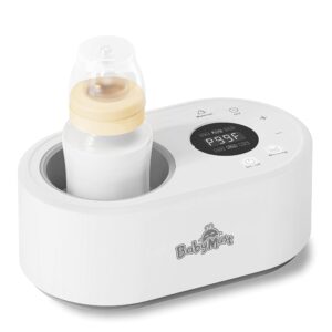 bottle warmer water-free baby bottle warmer milk warmer food heater for breastmilk & formula with precise temperature control & timer