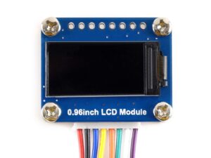 waveshare 0.96inch lcd display module ips screen 160x80 hd resolution with embedded controller communicating via spi interface compatible with raspberry pi/jetson nano/stm32