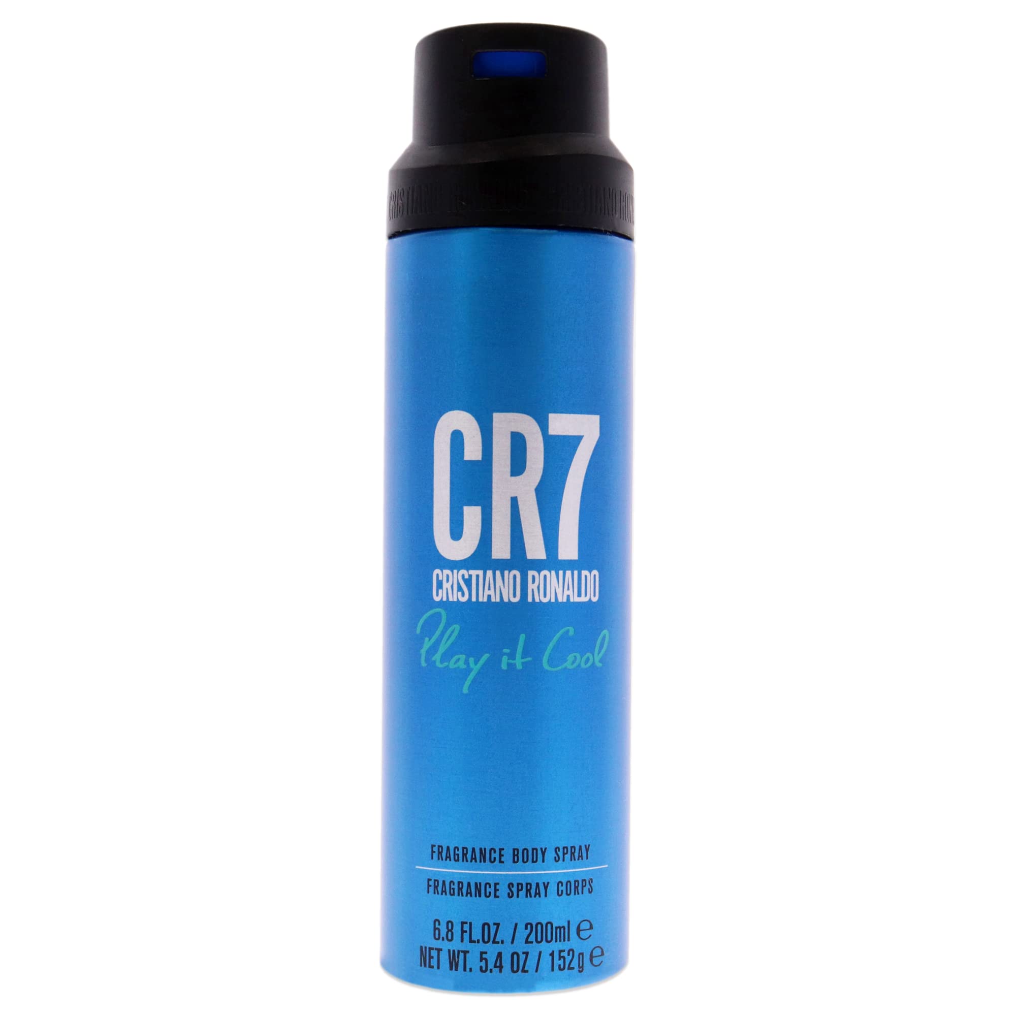 CR7 Play It Cool - Blends Bright Citruses And Aromatic Fougere Notes - Fresh, Invigorating And Sensual - Light Enough For Everyday Wear - Masculine Fragrance - 6.8 Oz EDT Spray