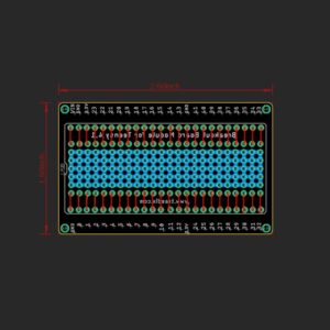 Treedix Breakout Board Module with Pin Board for Teensy 4.1/3.5/3.6 Compatible with Arduino