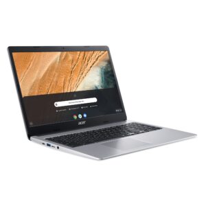 acer 2022 Chromebook Laptop 15.6” HD Display Intel Celeron N4000 Processor(Up to 2.6GHz) 4GB RAM 32GB eMMC + 64GB Card, Protective Sleeve, HD Webcam, WiFi, 12+ Hours Battery, Chrome OS | TGCD Bundle