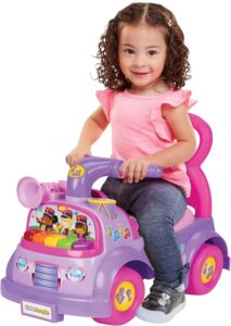 fisher price music parade purple ride-on with 5 different marching tunes! [amazon exclusive]