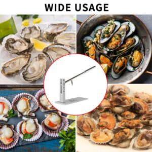 AUTOENERGY Oyster Shucker Tool Set, Stainless Steel Oyster Clam Opener Machine Including Knives, Glove and g-Clip, Heavy Duty Oyster Sheller Practical Tool for Hotel Family Buffet