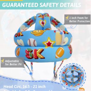 Simply Kids Baby Helmet for Crawling Walking I Baby Head Protector No Bumps and Soft Cushion Infant Baby Safety Headguard for Learning to Walk I Toddler Helmets 1-2 Years Old, 6-12 Months