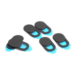 01 02 015 Webcam Sticker, 6Pcs Practical Webcam Cover for Laptops PCs and Tablets