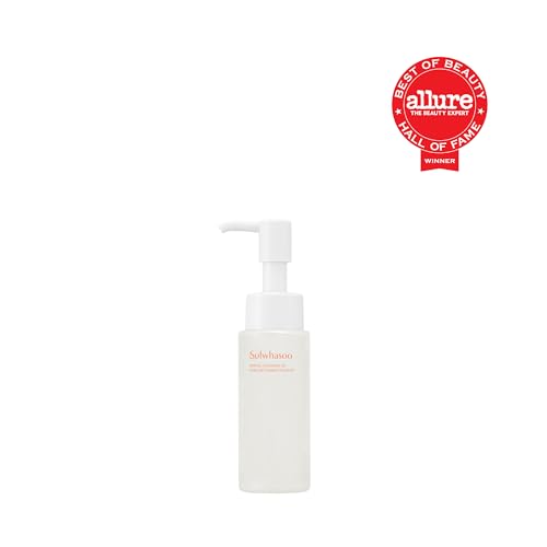 Sulwhasoo Gentle Lightweight, silky texture Korean Double Cleansing oil to melt away Waterproof Makeup, 1.69 fl. oz.