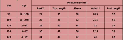 oneflow Toddler Baby Girls Valentines Day Outfits Love Heart Print Shirt Pullover Top Flared Pants Fall Spring Clothes Set (18-24 Months,A-Red Flared Outfit)