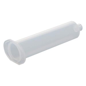 Air Distribution Tube, Adhesive Syringes Tube Sleeve, Glue Liquid Cartridge Dispensing Syringe Barrel, 30cc Plastic Syringe Dispensing, with Piston, Transparent, 5 Pcs, (Bettomshin)