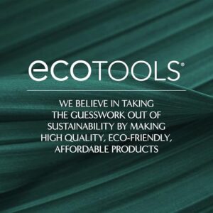 EcoTools Gentle Bath + Shower Gloves, Exfoliating Gloves Remove Dead Skin & Cleanse The Whole Body, Bath Gloves Infused with Avocado Oil to Scrub & Hydrate, Cruelty Free, 1 Pair (2 Gloves)